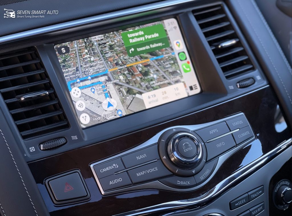 Infiniti QX80 / QX56 Wireless CarPlay & Android Auto Interface | 2017 ...
