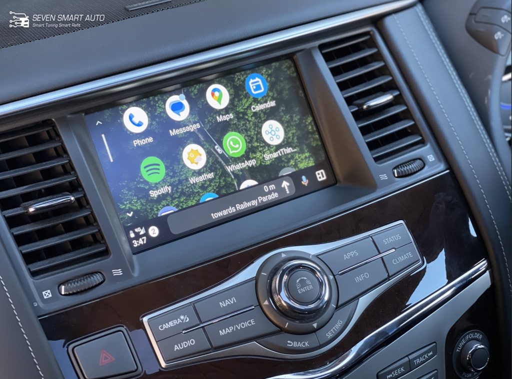 Infiniti QX80 / QX56 Wireless CarPlay & Android Auto Interface | 2017 ...