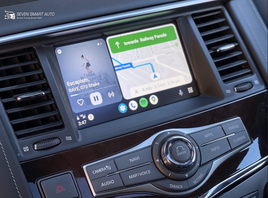 Infiniti QX80 / QX56 Wireless CarPlay & Android Auto Interface | 2017 ...