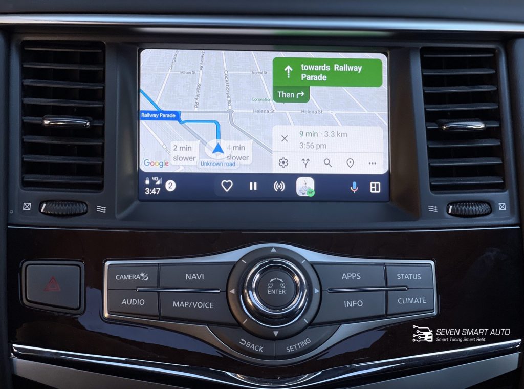 Infiniti QX80 / QX56 Wireless CarPlay & Android Auto Interface | 2017 ...