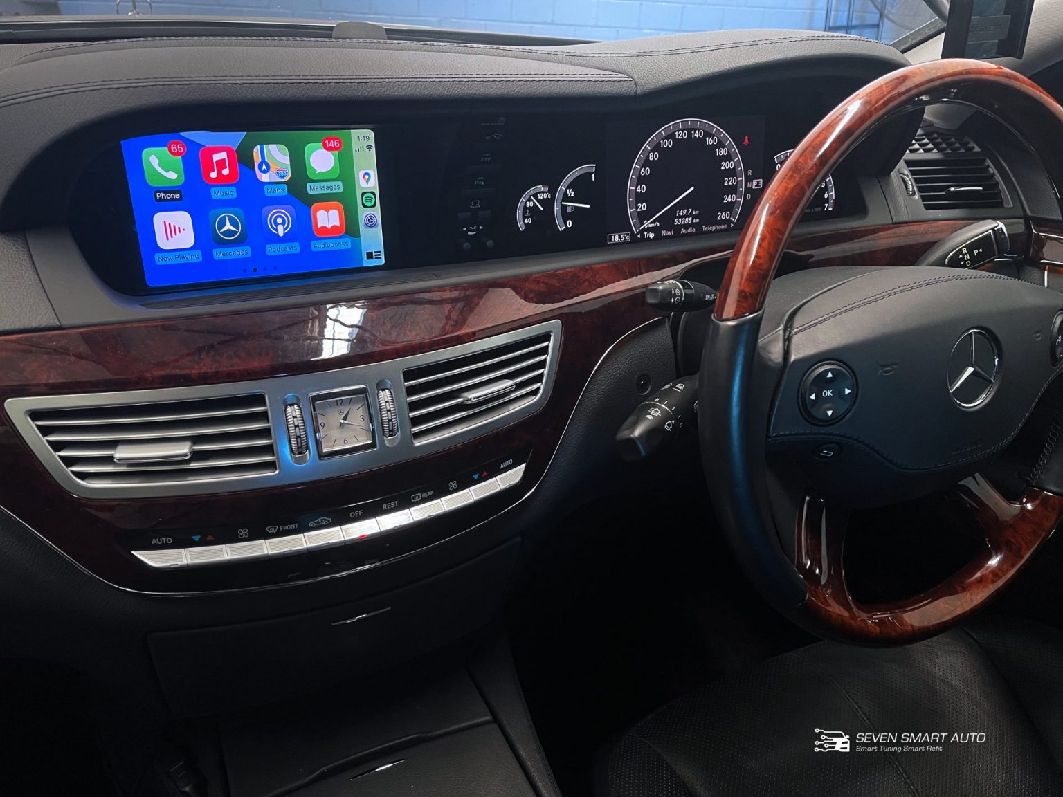 Mercedes S Class W221 05-13 Wireless CarPlay & Android Auto Interface ...