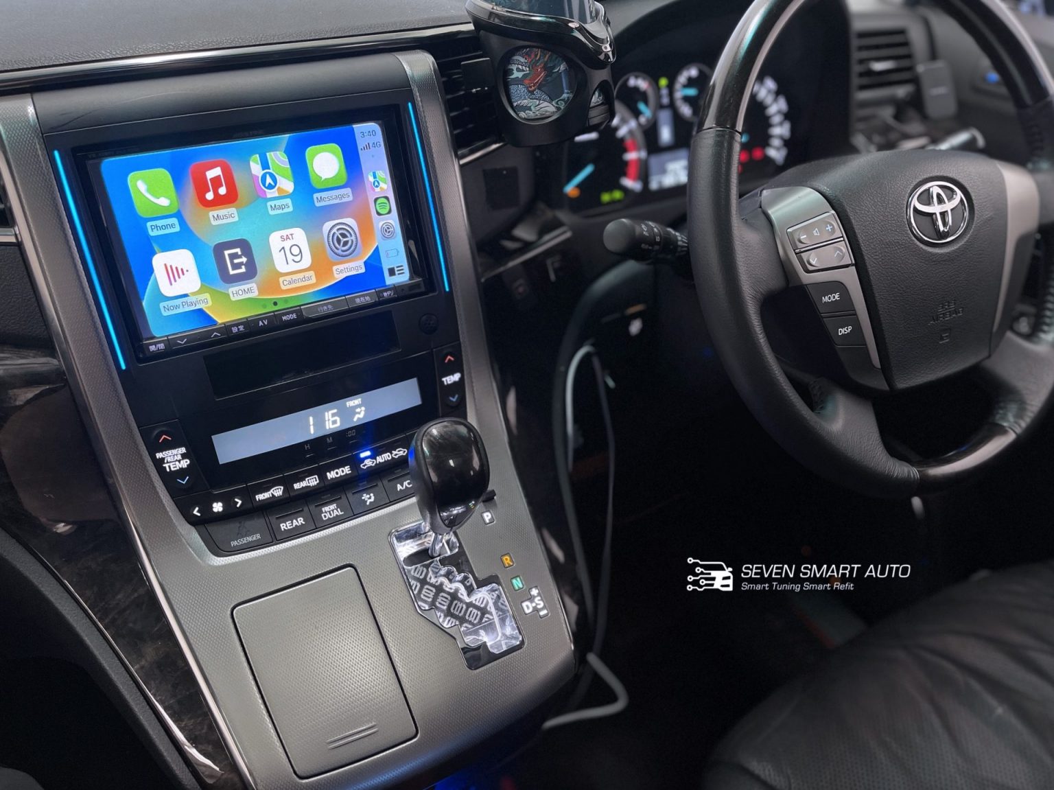 Toyota Alphard / Vellfire (Alpine X088) Wireless CarPlay & Android Auto Interface | 2011–2015 ...