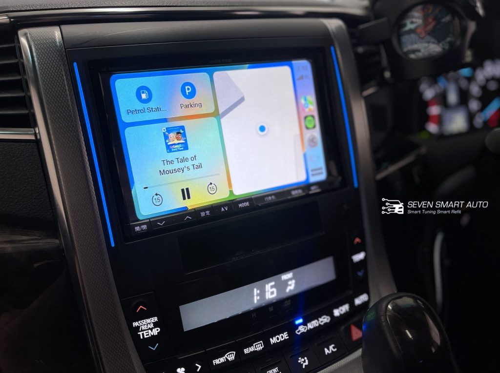 Toyota Alphard / Vellfire (Alpine X088) Wireless CarPlay & Android Auto Interface | 2011–2015 ...