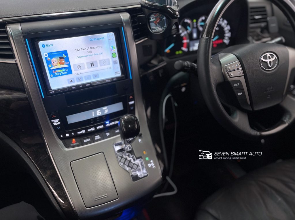 Toyota Alphard / Vellfire (Alpine X088) Wireless CarPlay & Android Auto Interface | 2011–2015 ...