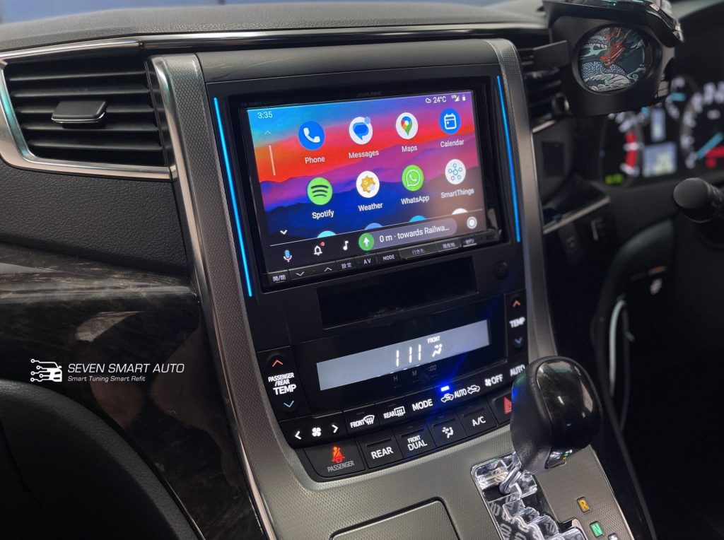 Toyota Alphard / Vellfire (Alpine X088) Wireless CarPlay & Android Auto Interface | 2011–2015 ...