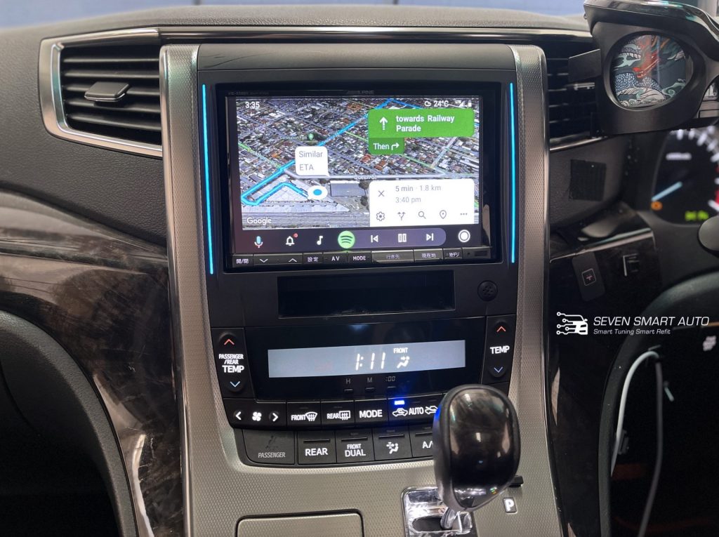 Toyota Alphard / Vellfire (Alpine X088) Wireless CarPlay & Android Auto Interface | 2011–2015 ...
