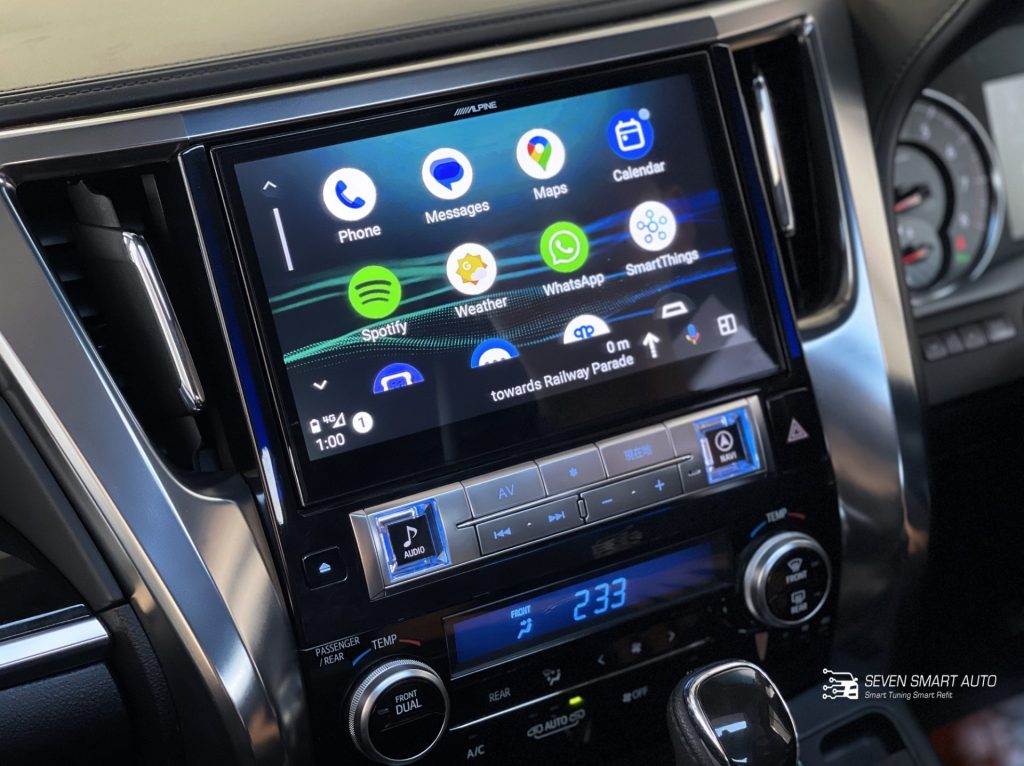 Toyota Alphard/Vellfire Alpine EX10/EX11 Wireless CarPlay & Android Auto Interface | 2015–2019 ...