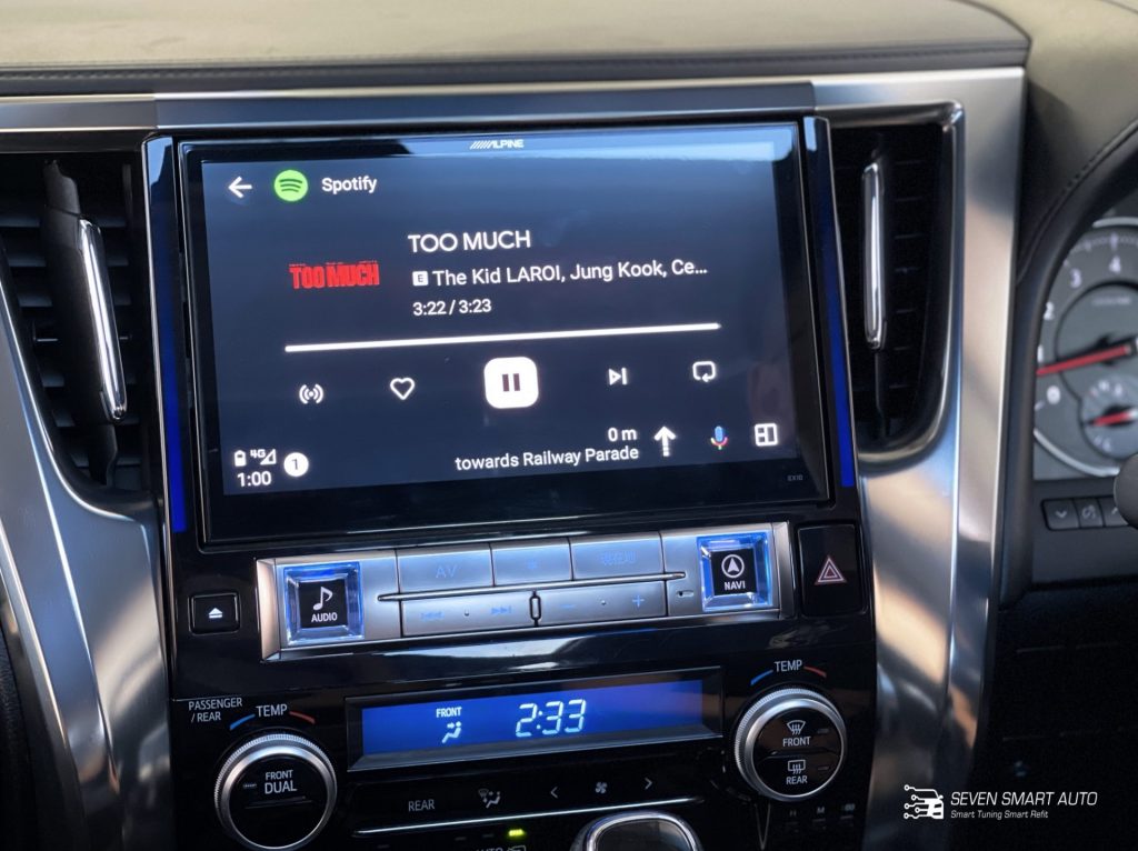 Toyota Alphard/Vellfire Alpine EX10/EX11 Wireless CarPlay & Android Auto Interface | 2015–2019 ...