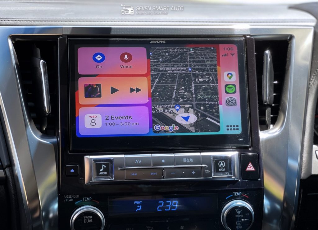 Toyota Alphard/Vellfire Alpine EX10/EX11 Wireless CarPlay & Android Auto Interface | 2015–2019 ...