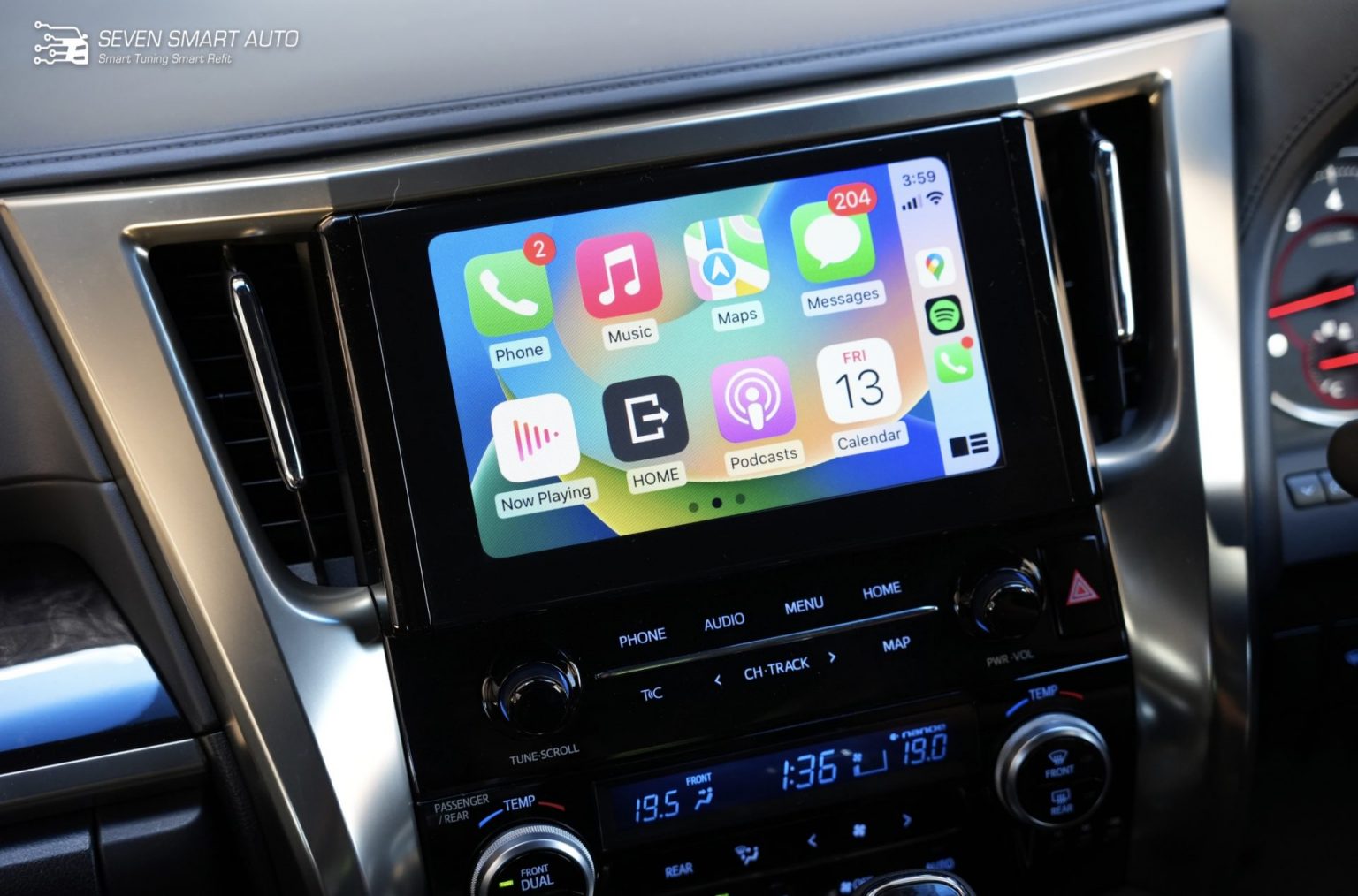 Toyota Alphard / Vellfire (Denso Ten) Wireless CarPlay & Android Auto Interface | 2020–2023 ...