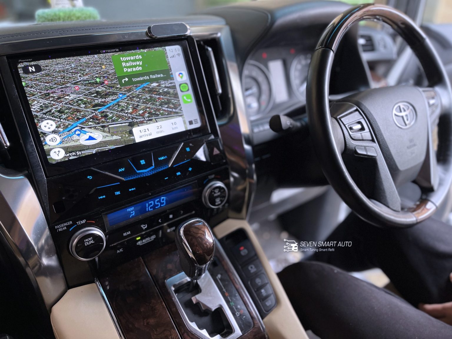 Toyota Alphard / Vellfire (Pioneer) Wireless CarPlay & Android Auto Interface | 2015–2019 ...