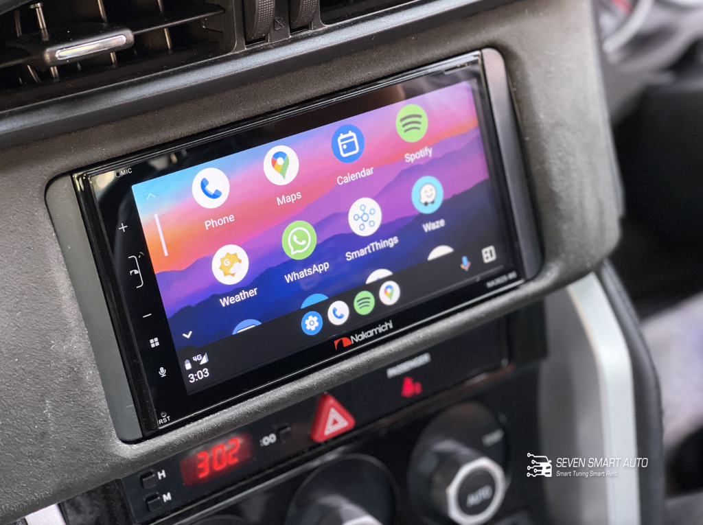 Nakamichi Toyota Universal 7-inch Infotainment Wireless CarPlay Android ...