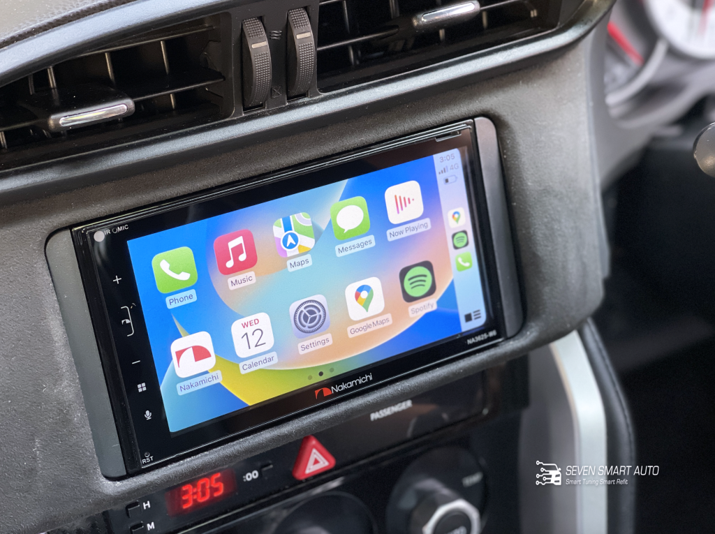Nakamichi Toyota Universal 7-inch Infotainment Wireless CarPlay Android ...