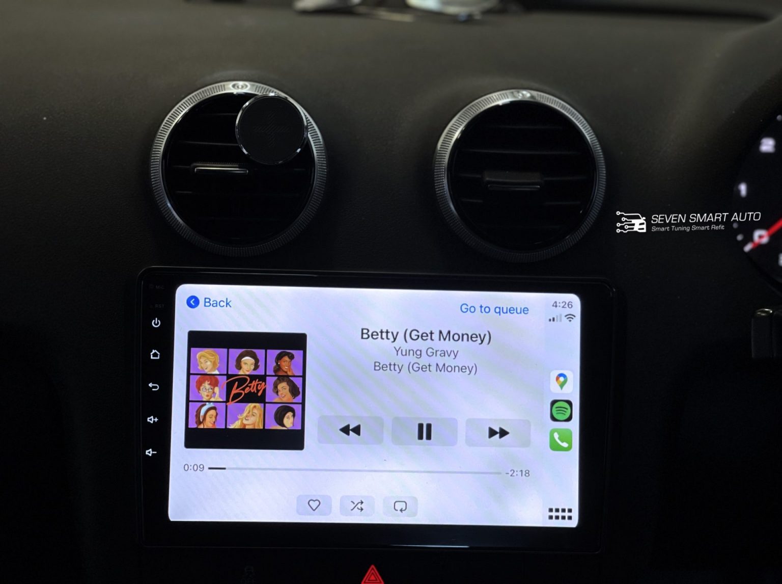 Nakamichi Audi A3 03-12 CarPlay Android Auto Infotainment System ...