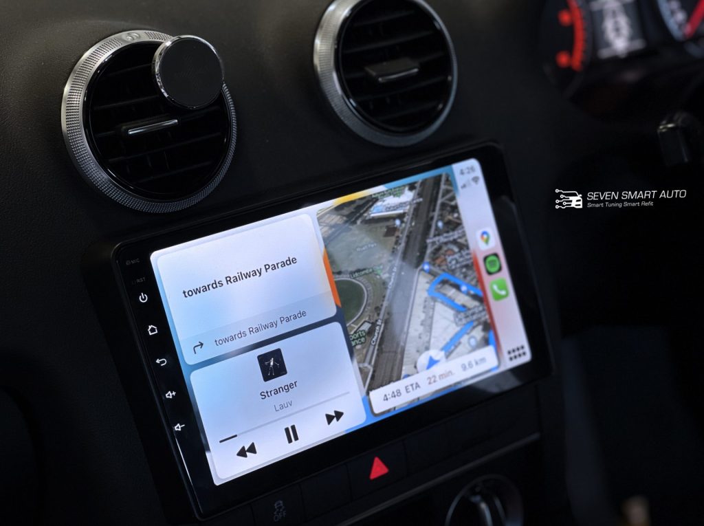 Nakamichi Audi A3 03-12 CarPlay Android Auto Infotainment System ...
