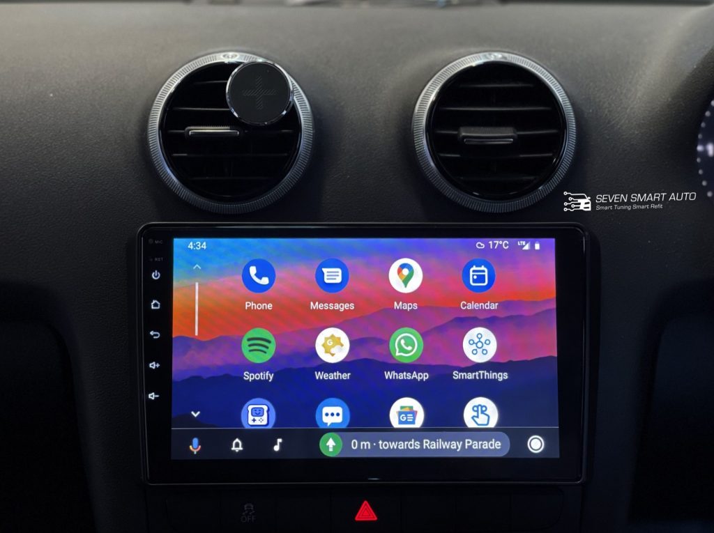 Nakamichi Audi A3 03-12 CarPlay Android Auto Infotainment System ...