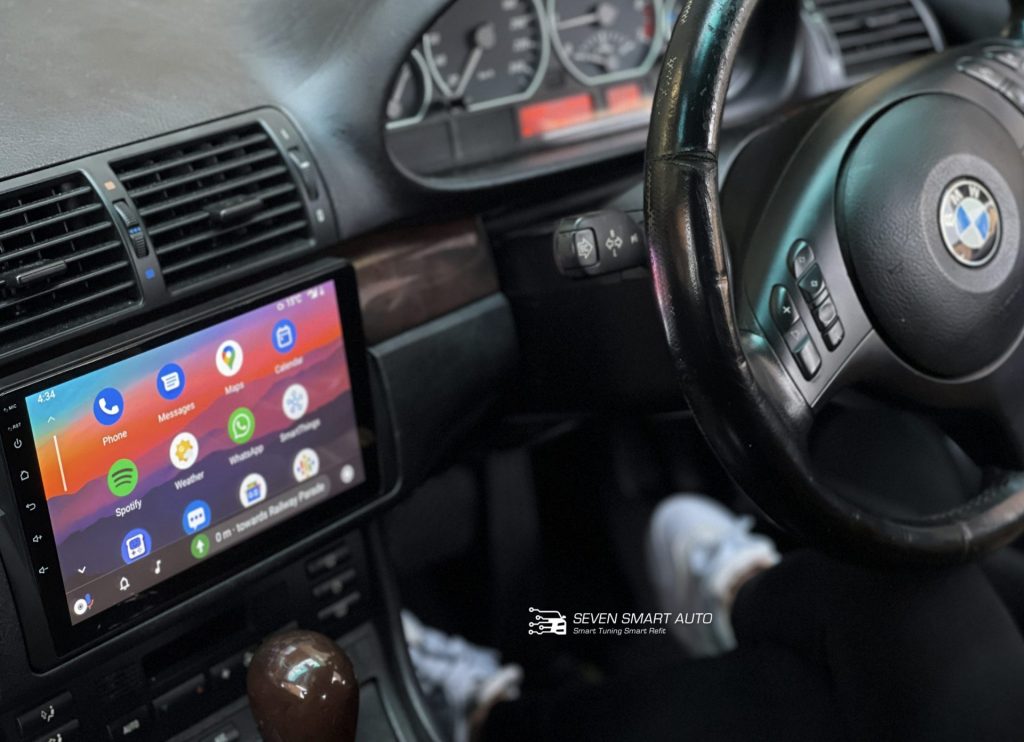 Nakamichi BMW 3 E46 98-05 CarPlay Android Auto Infotainment System ...