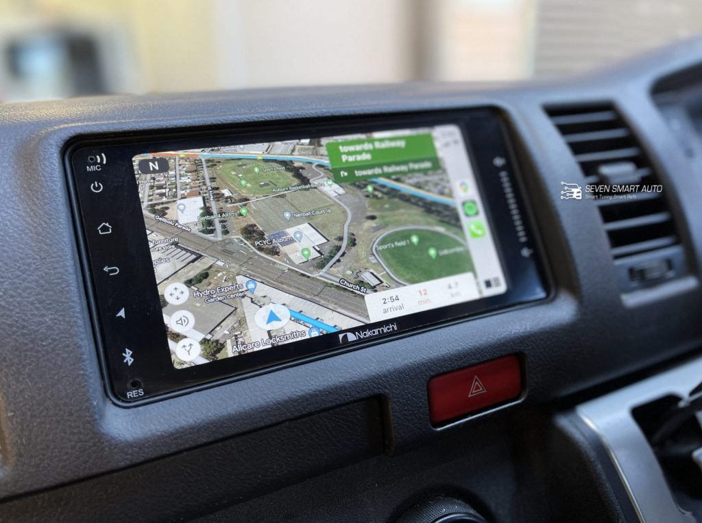 Nakamichi Toyota HiAce 05-18 Infotainment Wireless CarPlay Android Auto ...