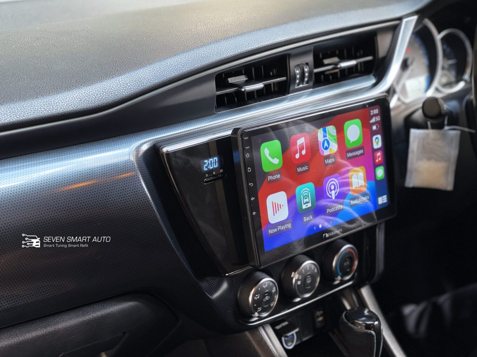 Nakamichi Toyota Corolla Sedan 15-19 Infotainment Wireless CarPlay ...