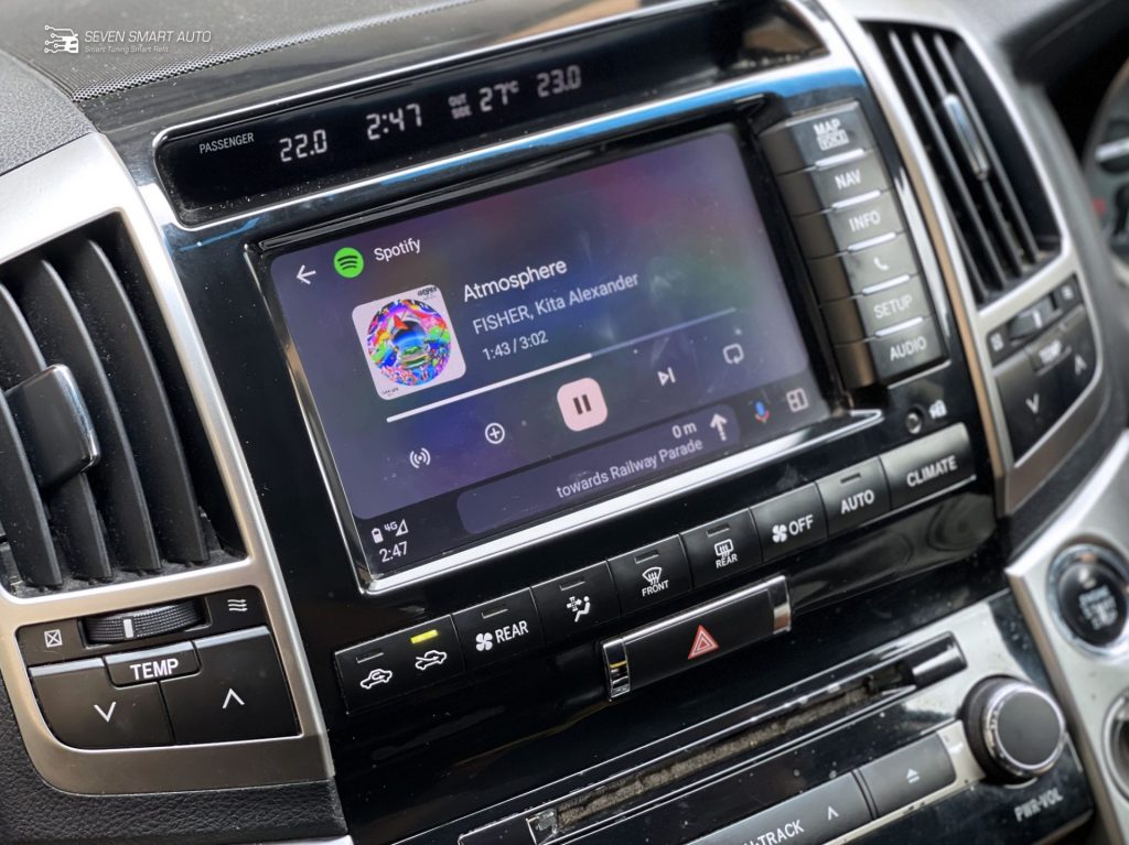 Toyota LandCruiser 200 Series Wireless CarPlay & Android Auto Interface ...