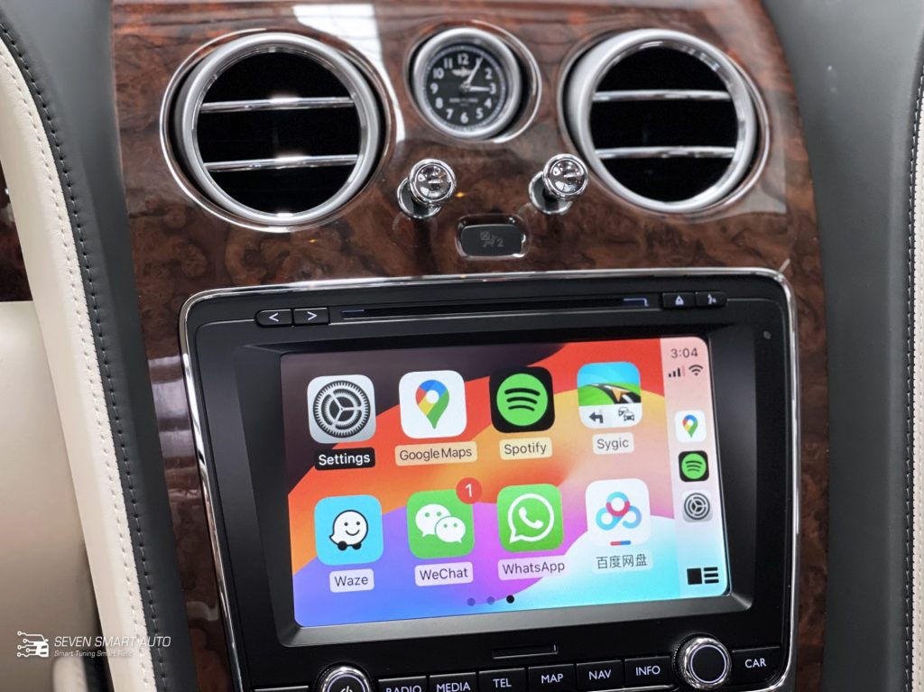 Bentley Flying Spur Wireless CarPlay & Android Auto Interface | 2014 ...