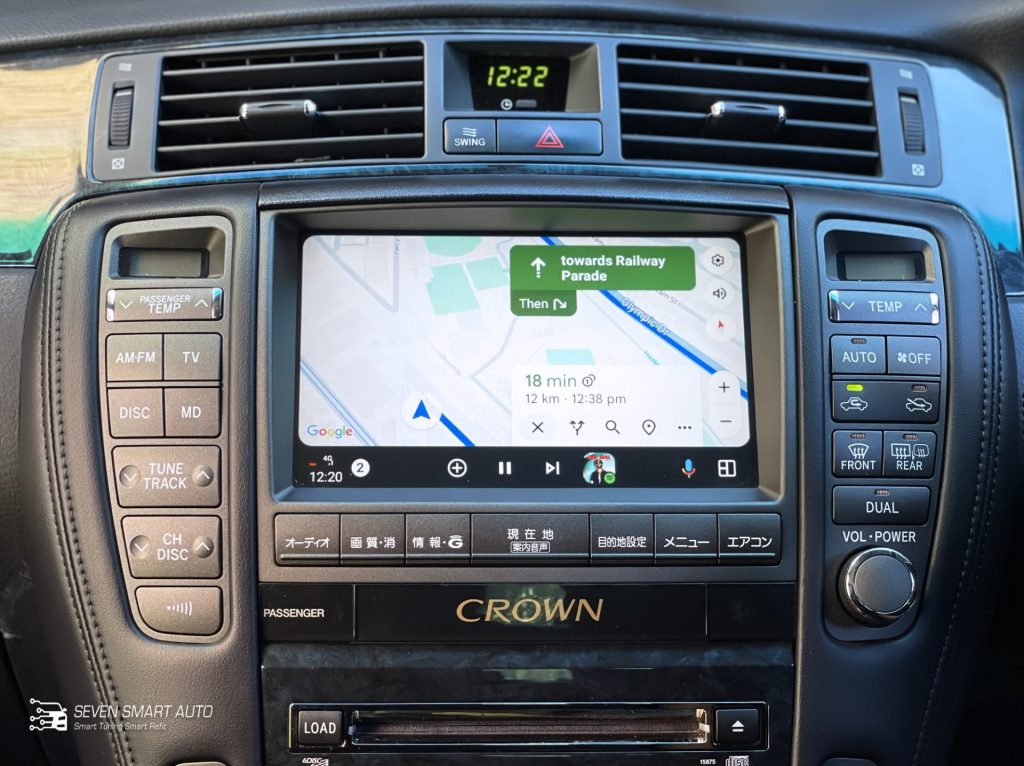Toyota Crown (12th Gen, Athlete / Royal Saloon) Wireless CarPlay ...