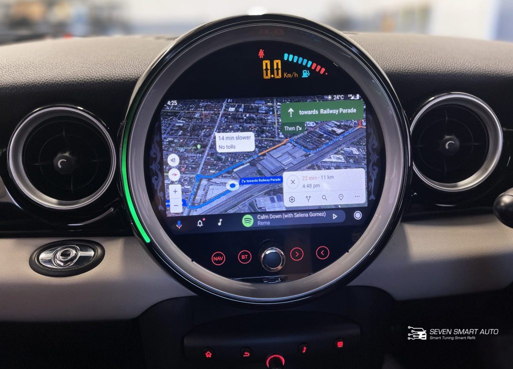 Mini R55/R56/R57 07-13 Infotainment Wireless CarPlay Android Auto ...