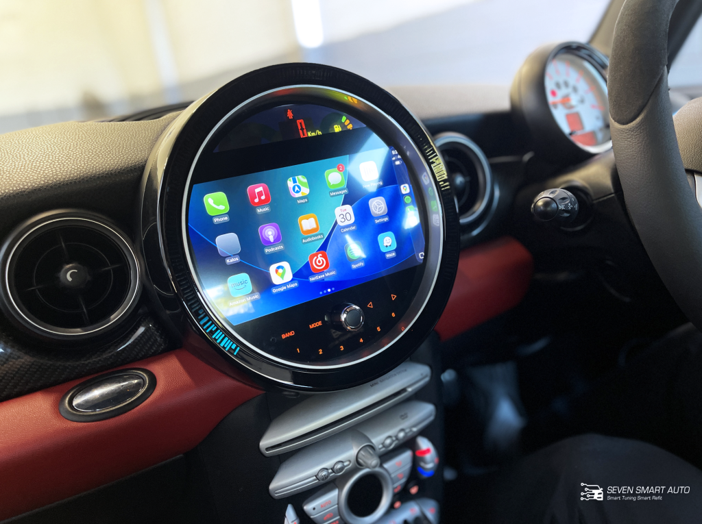 Mini R55/R56/R57 07-13 Infotainment Wireless CarPlay Android Auto ...