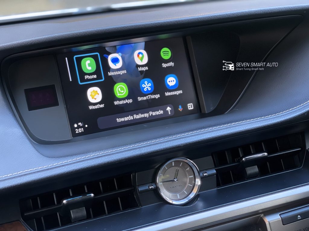 Lexus ES 13-18 Wireless CarPlay & Android Auto Interface - Seven Smart Auto
