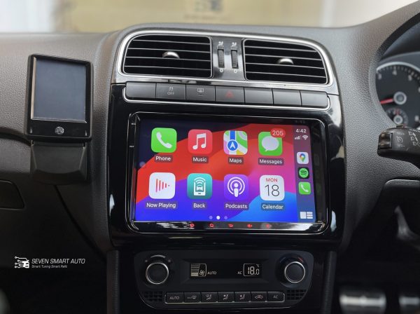 Nakamichi Volkswagen Polo 11-14 CarPlay Android Auto Infotainment ...
