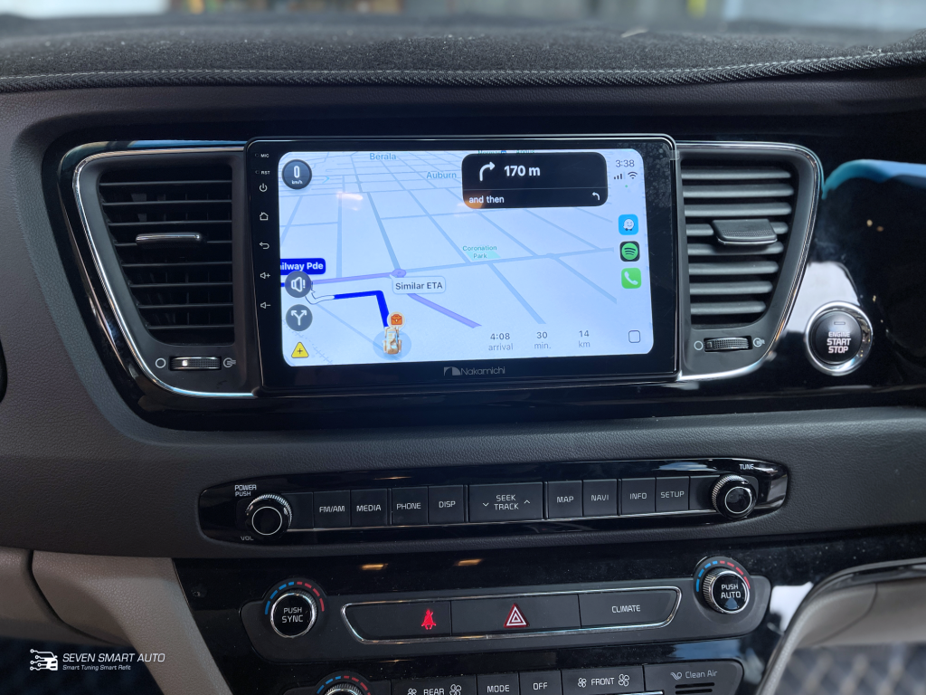 Nakamichi Kia Carnival 15-20 Infotainment Wireless CarPlay Android Auto ...