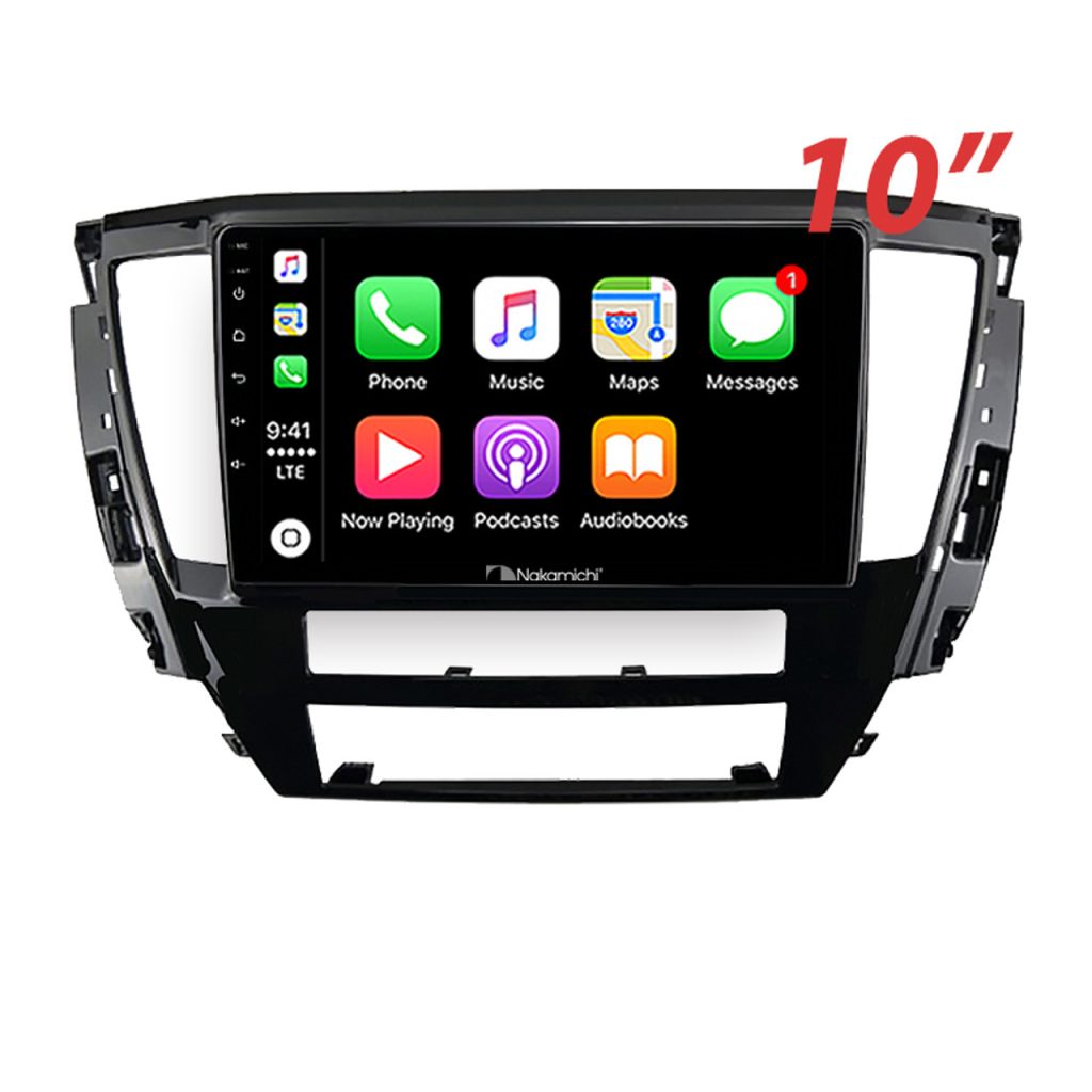 Nakamichi Mitsubishi Pajero Sport 2020+ CarPlay Android Auto ...