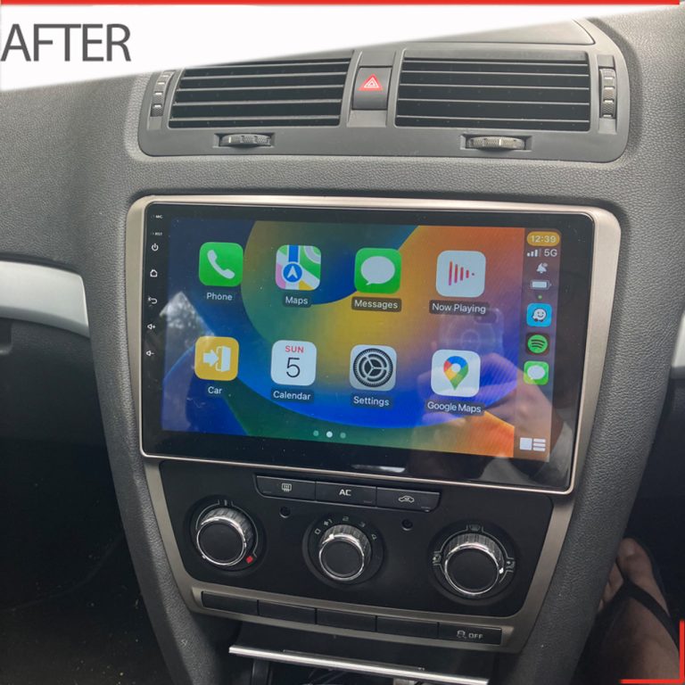 Nakamichi Skoda Octavia 07-13 CarPlay Android Auto Infotainment System ...