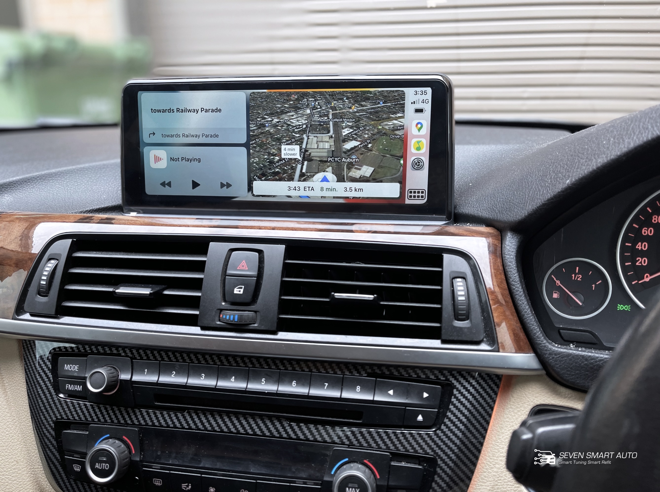 BMW 3/4 Series F30/F32 12-19 12.3" Touch Screen CarPlay Android Auto ...