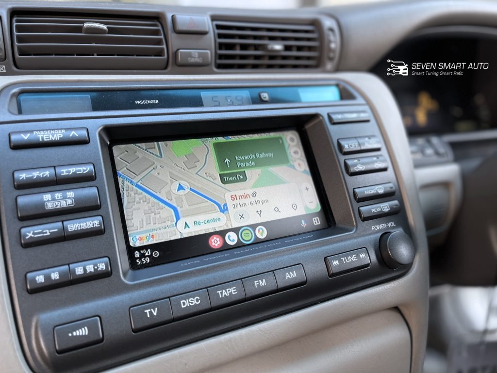 Toyota Crown (11th Gen, JZS171 / JZS175) Wireless CarPlay & Android ...