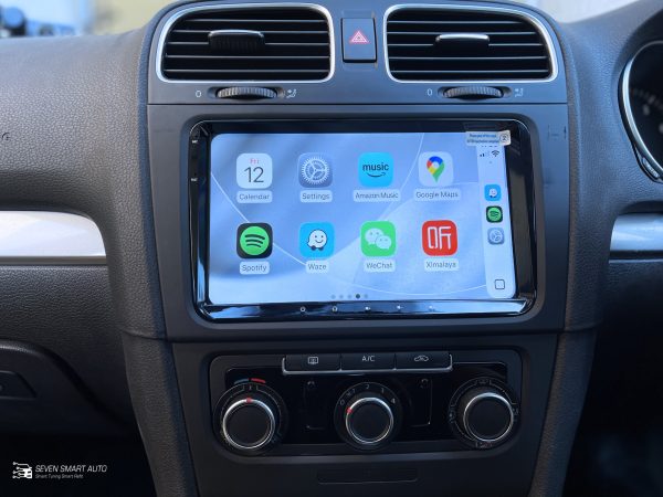Nakamichi Volkswagen Golf MK6 09-13 CarPlay Android Auto Infotainment ...