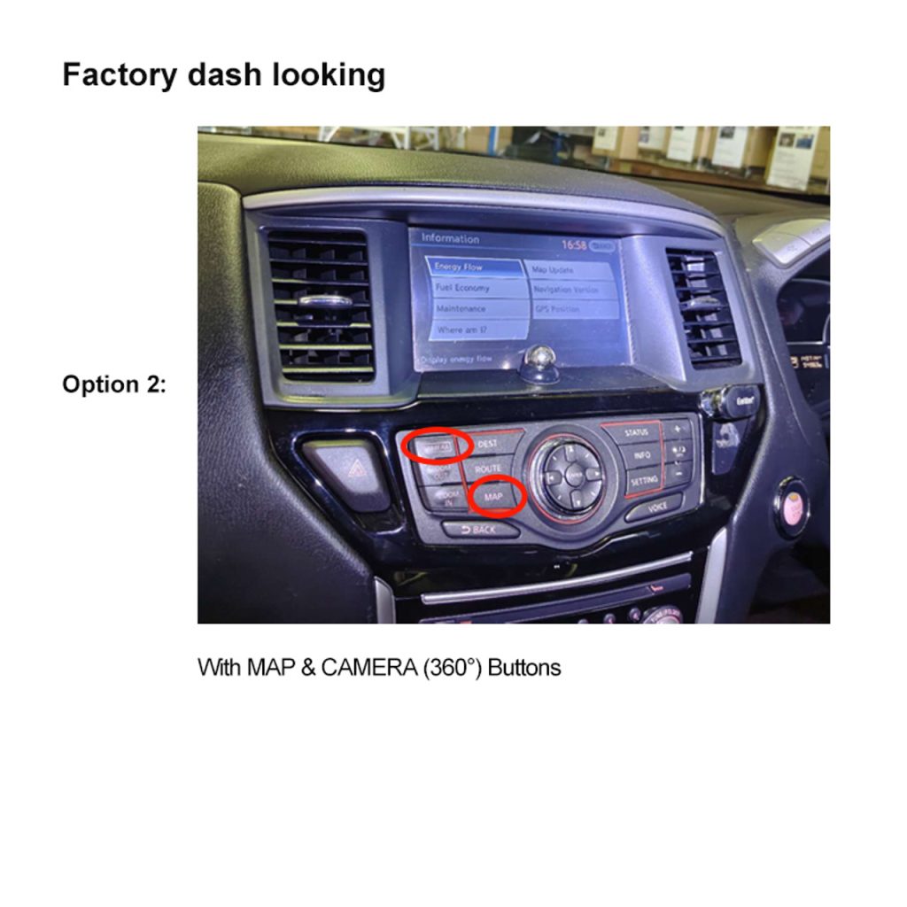 Nakamichi Nissan Pathfinder 13-16 CarPlay Android Auto Infotainment ...
